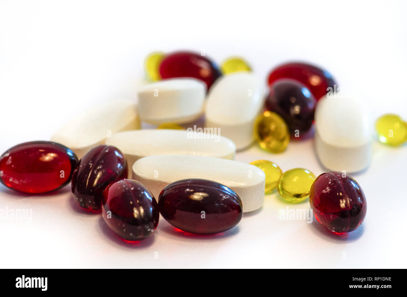 Supplement used in fitness and training. Amminoacids, Omega3, Protein ...