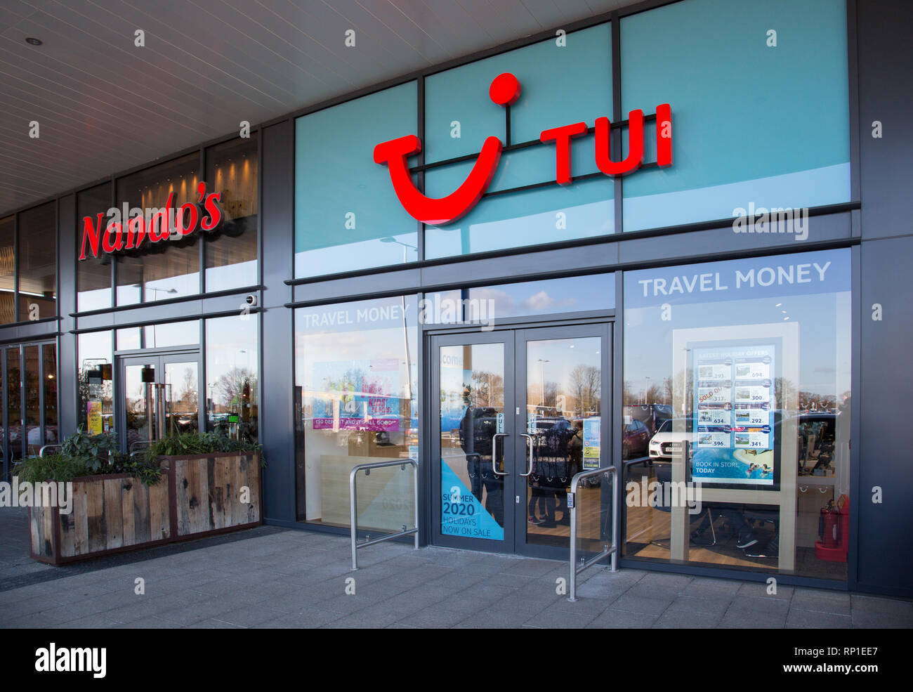 Vangarde Shopping Park, York Stock Photo - Alamy