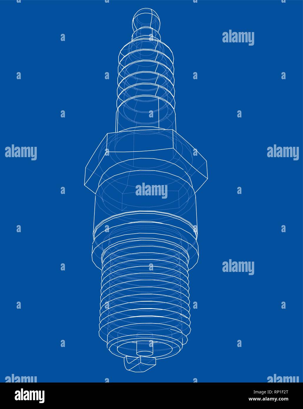 Vector spark plug concept Stock Vector Image & Art - Alamy