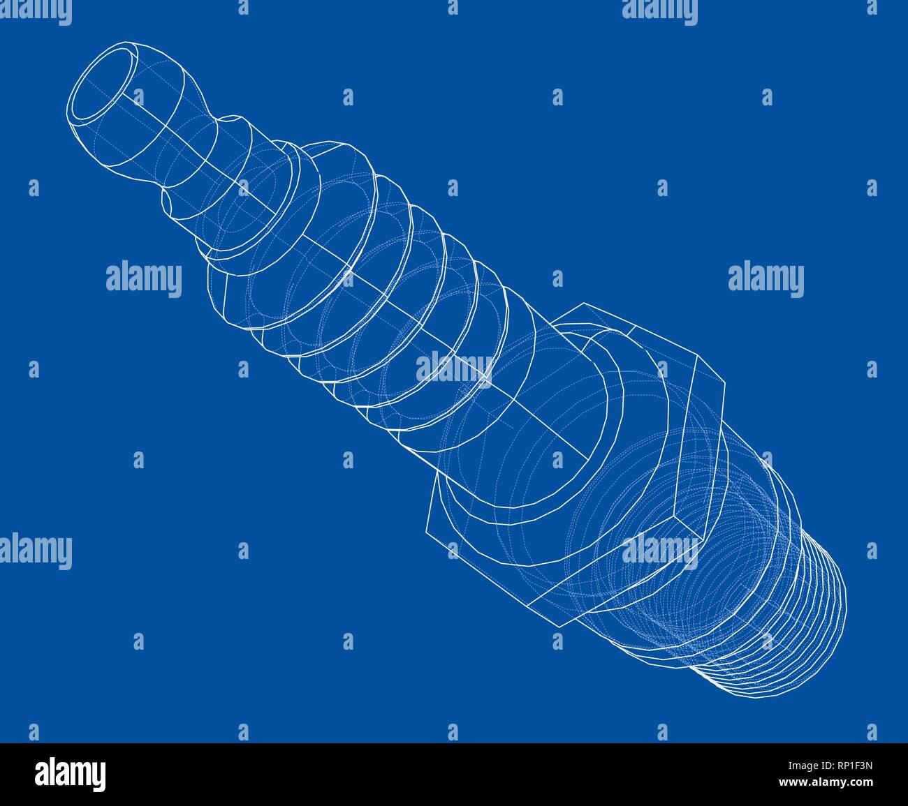 Vector spark plug concept Stock Vector Image & Art - Alamy
