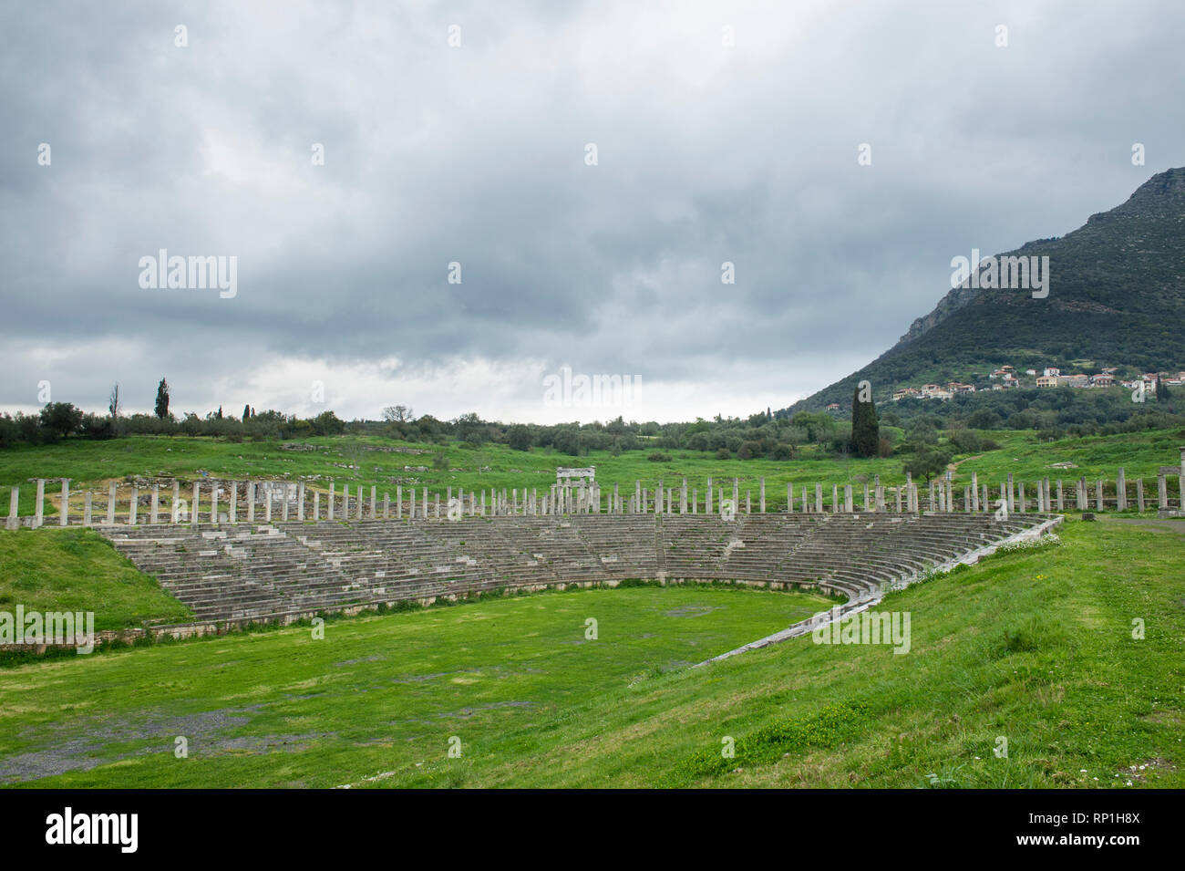Ancient Messene, Greece Stock Photo - Alamy