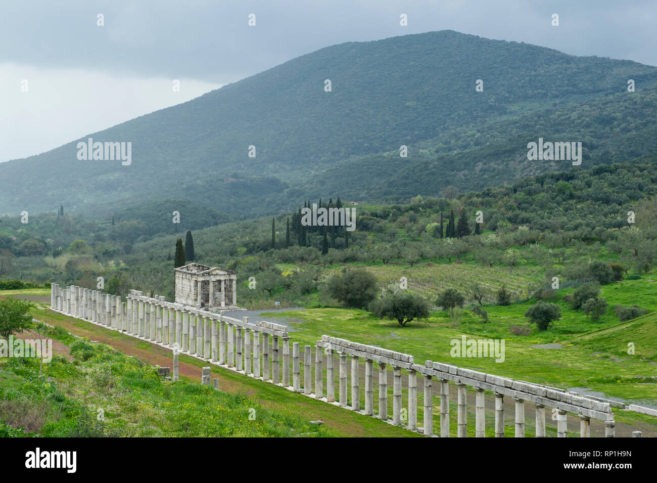 Ancient Messene, Greece Stock Photo - Alamy