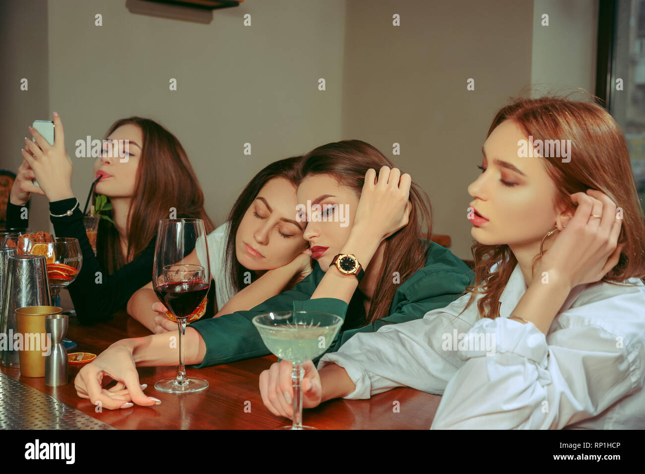 Sad person at party hi-res stock photography and images - Alamy