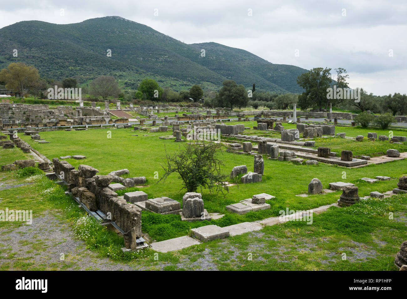 Ancient Messene, Greece Stock Photo - Alamy