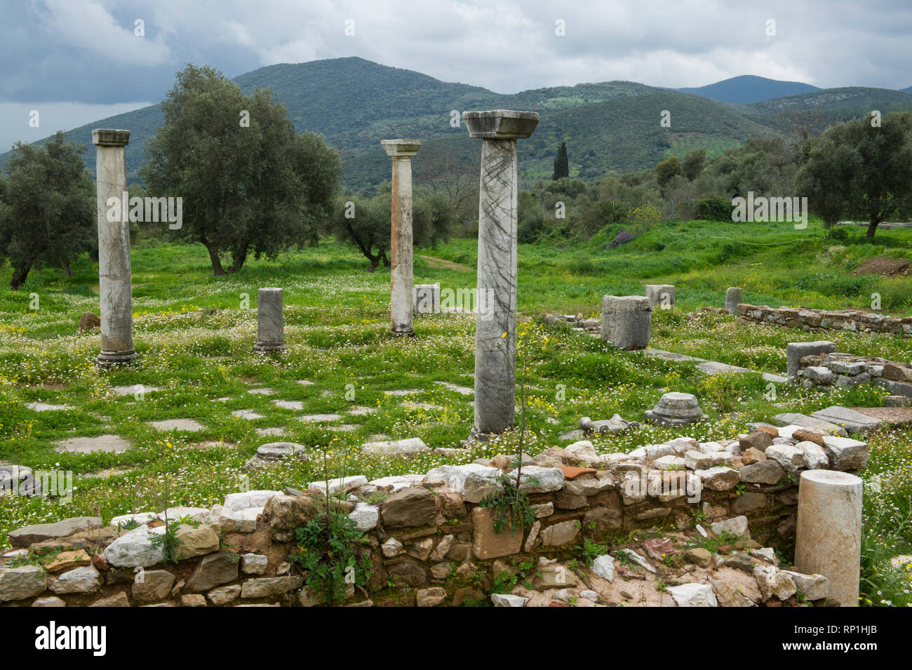 Messene ruins hi-res stock photography and images - Alamy