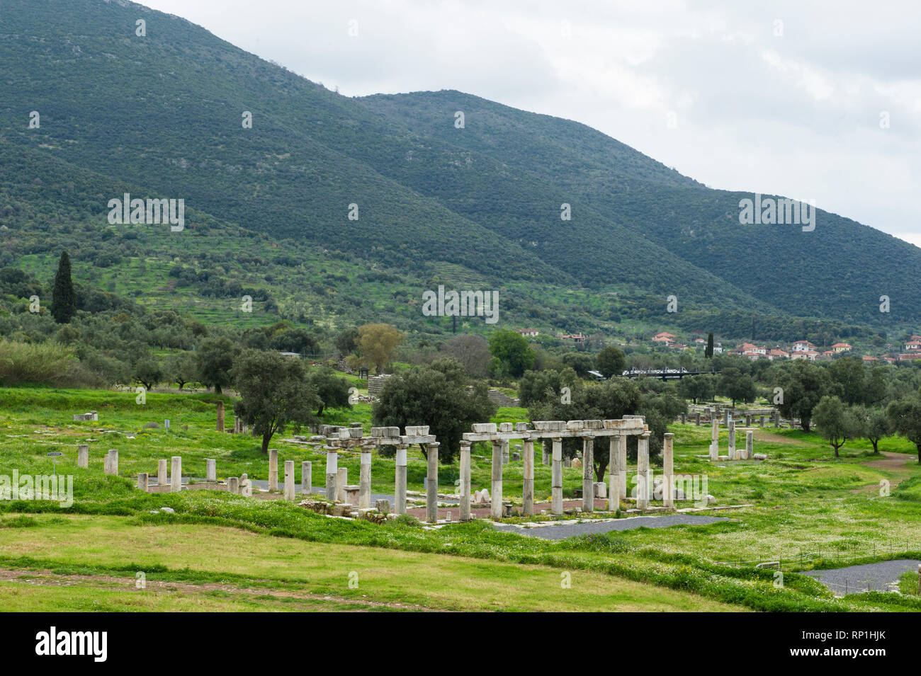 The ruins ancient messene messinia hi-res stock photography and images ...