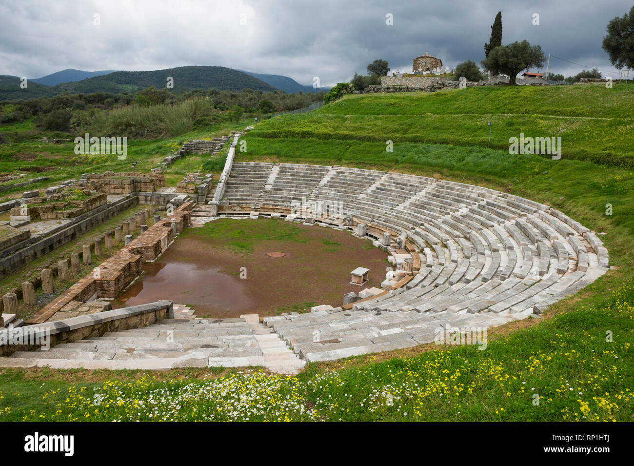 Ancient Messene, Greece Stock Photo - Alamy