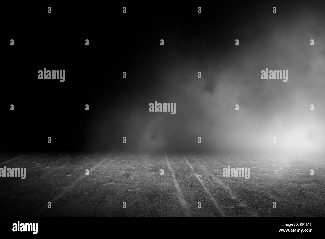 Texture dark concrete floor with mist or fog Stock Photo - Alamy