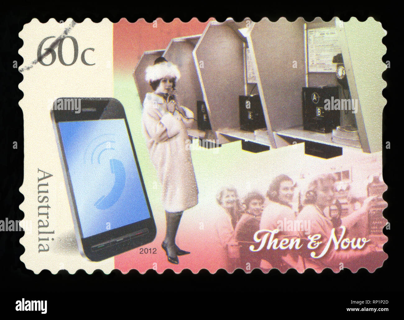 AUSTRALIA - CIRCA 2012: A stamp printed in Australia dedicated to ...