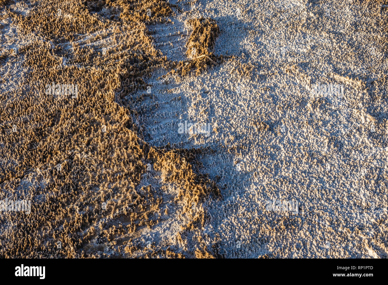 Natural sea salt deposits hi-res stock photography and images - Alamy