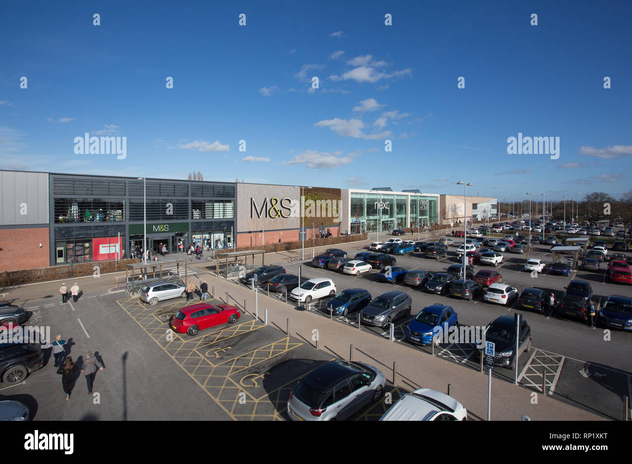 Vangarde Shopping Park, York Stock Photo - Alamy