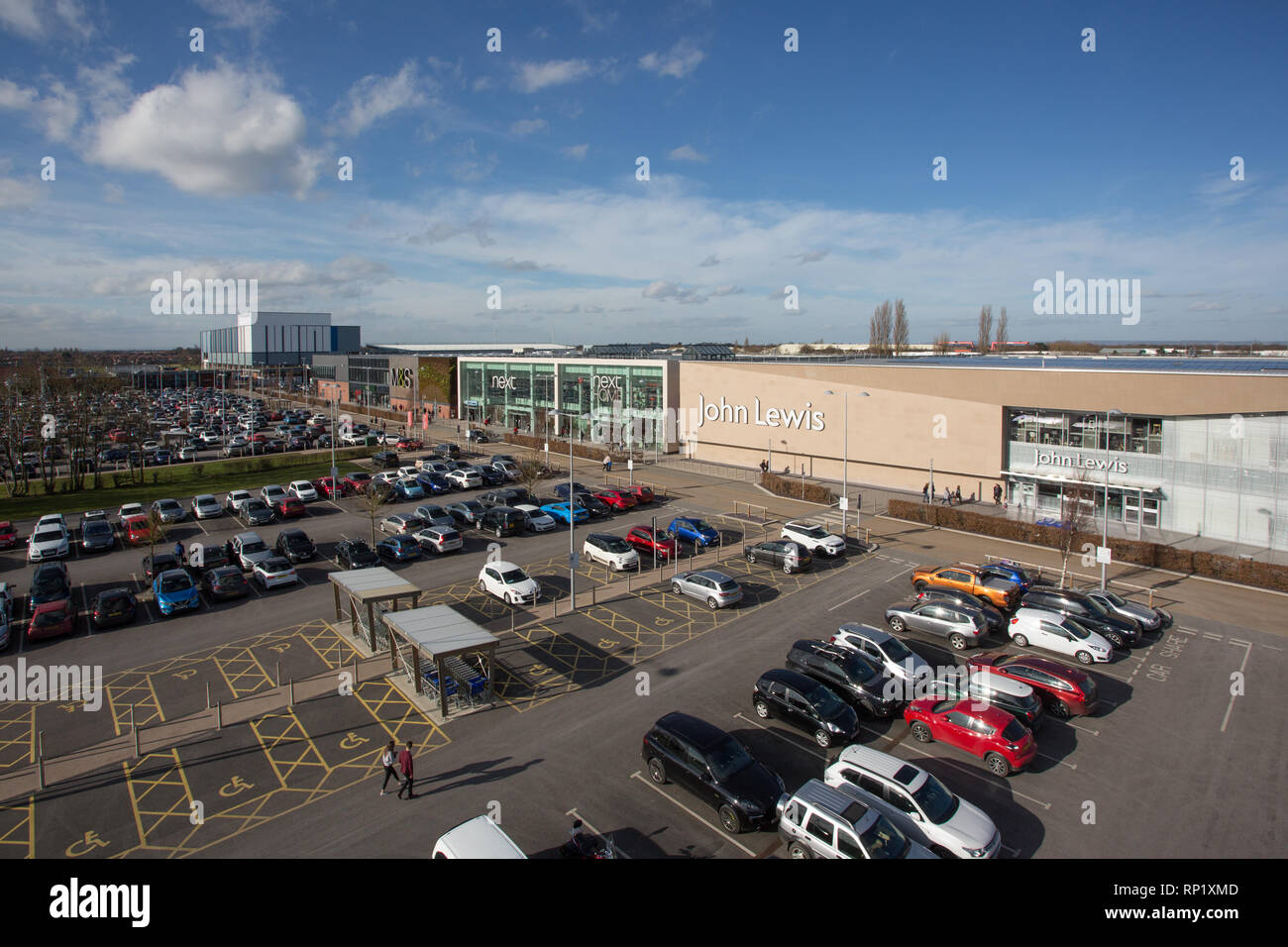 Vangarde Shopping Park, York Stock Photo - Alamy