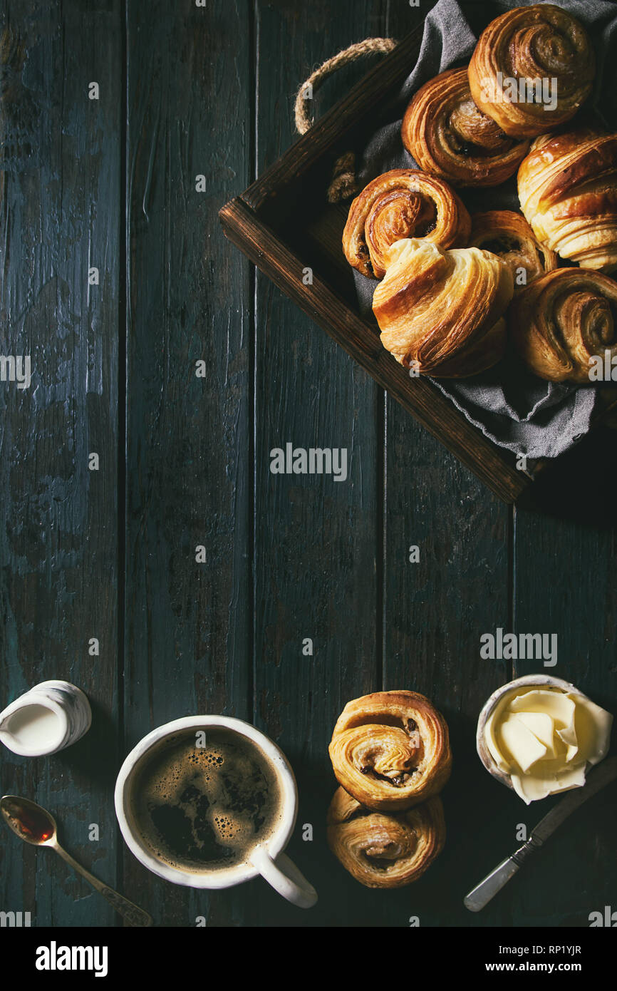 Puff pastry buns Stock Photo - Alamy