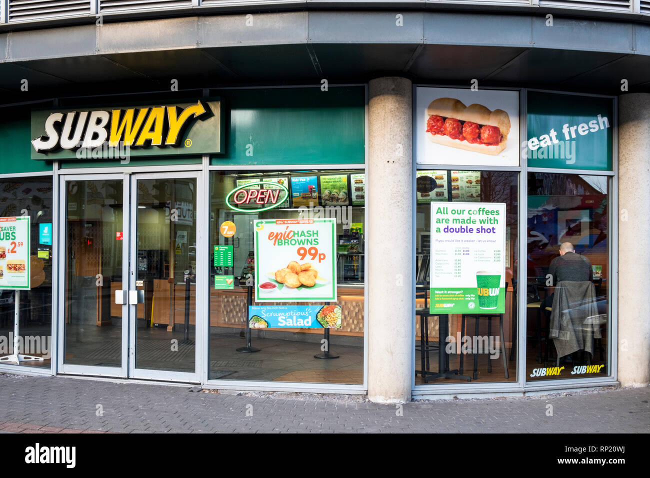 Subway restaurant hi-res stock photography and images - Alamy