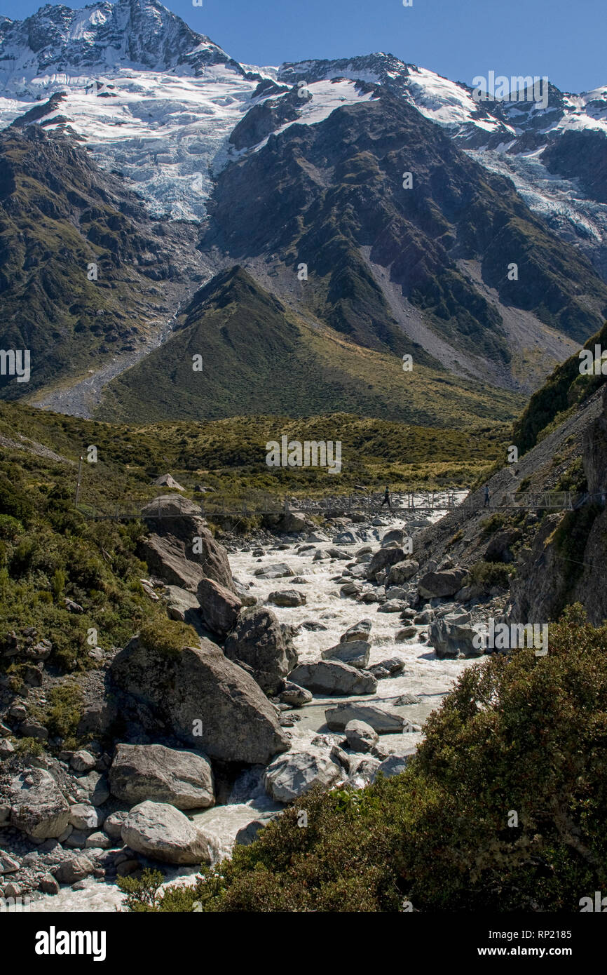 Mount cook new zealand panoramic hi-res stock photography and images ...