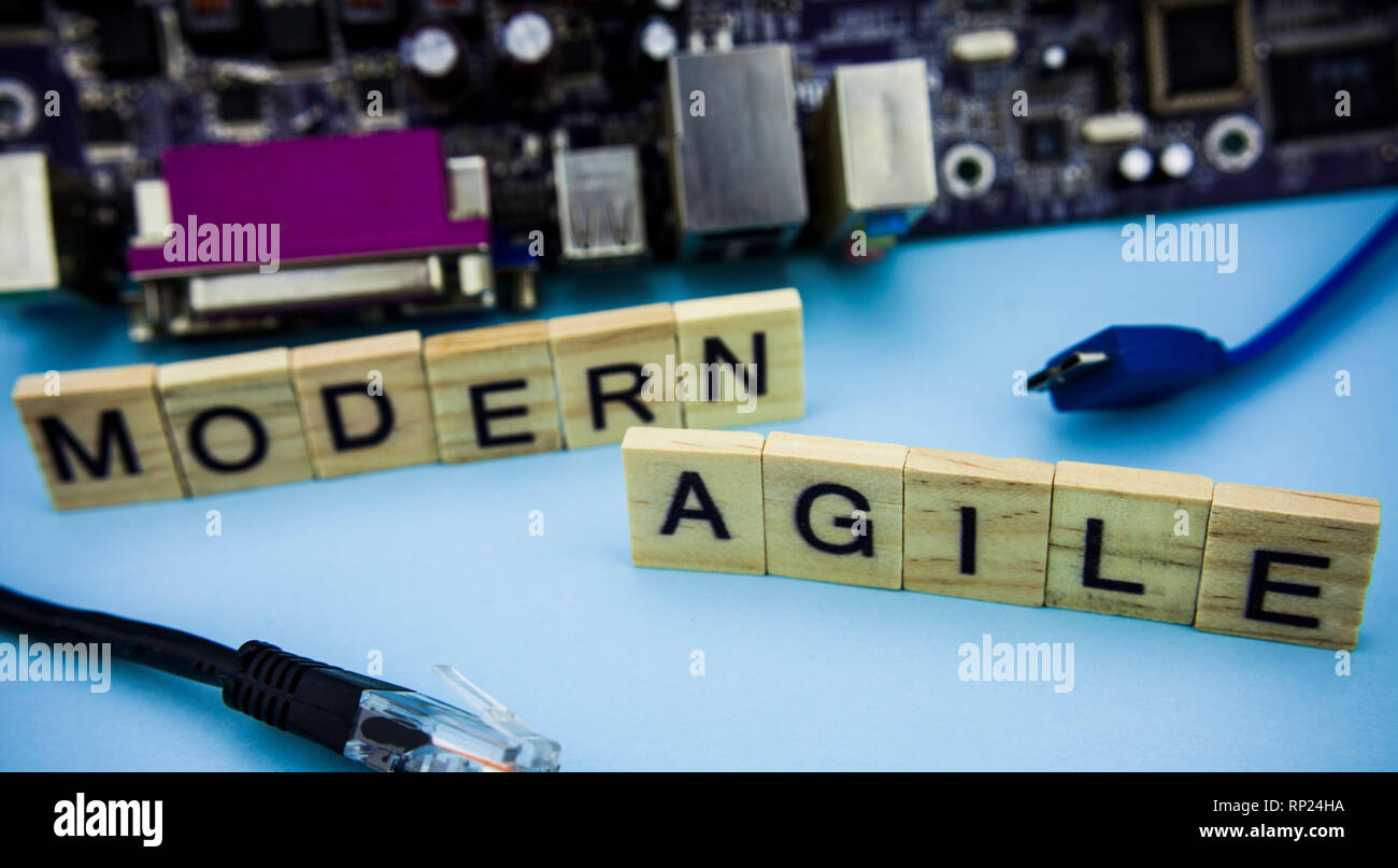 Agile project management image hi-res stock photography and images - Alamy