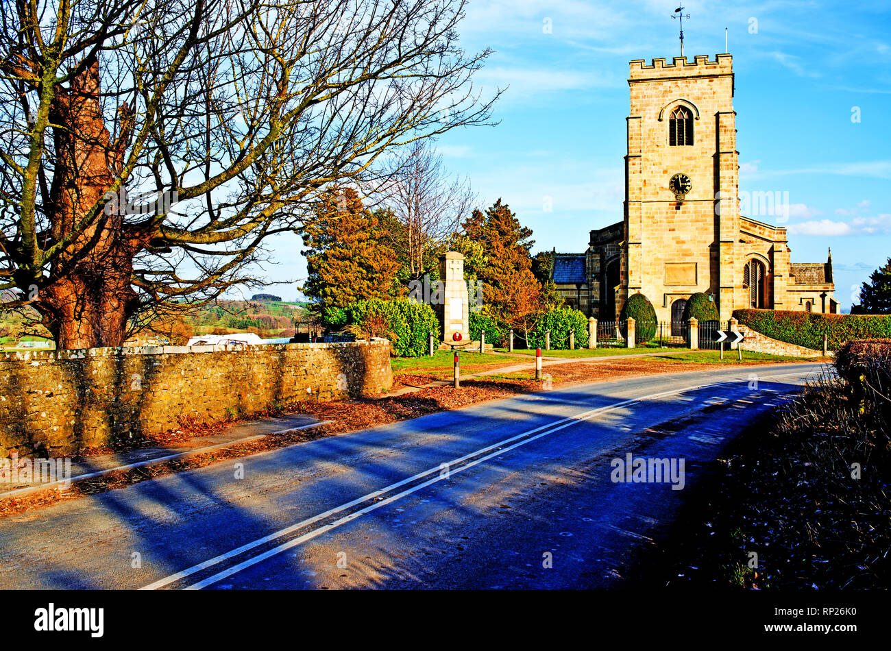 Parish Church, East Witton, North Yorkshire, England Stock Photo - Alamy