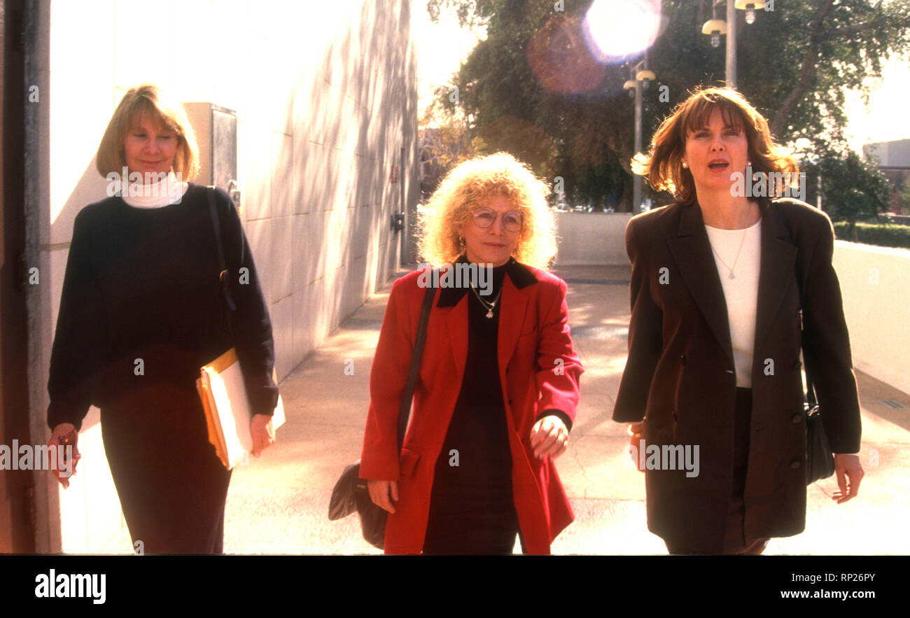 VAN NUYS, CA - JANUARY 13: Lyle Menendez defense attorney Jill Lansing ...