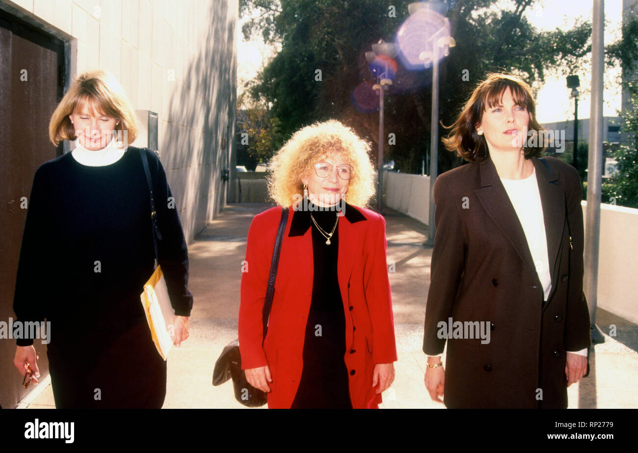 VAN NUYS, CA - JANUARY 13: Lyle Menendez defense attorney Jill Lansing ...