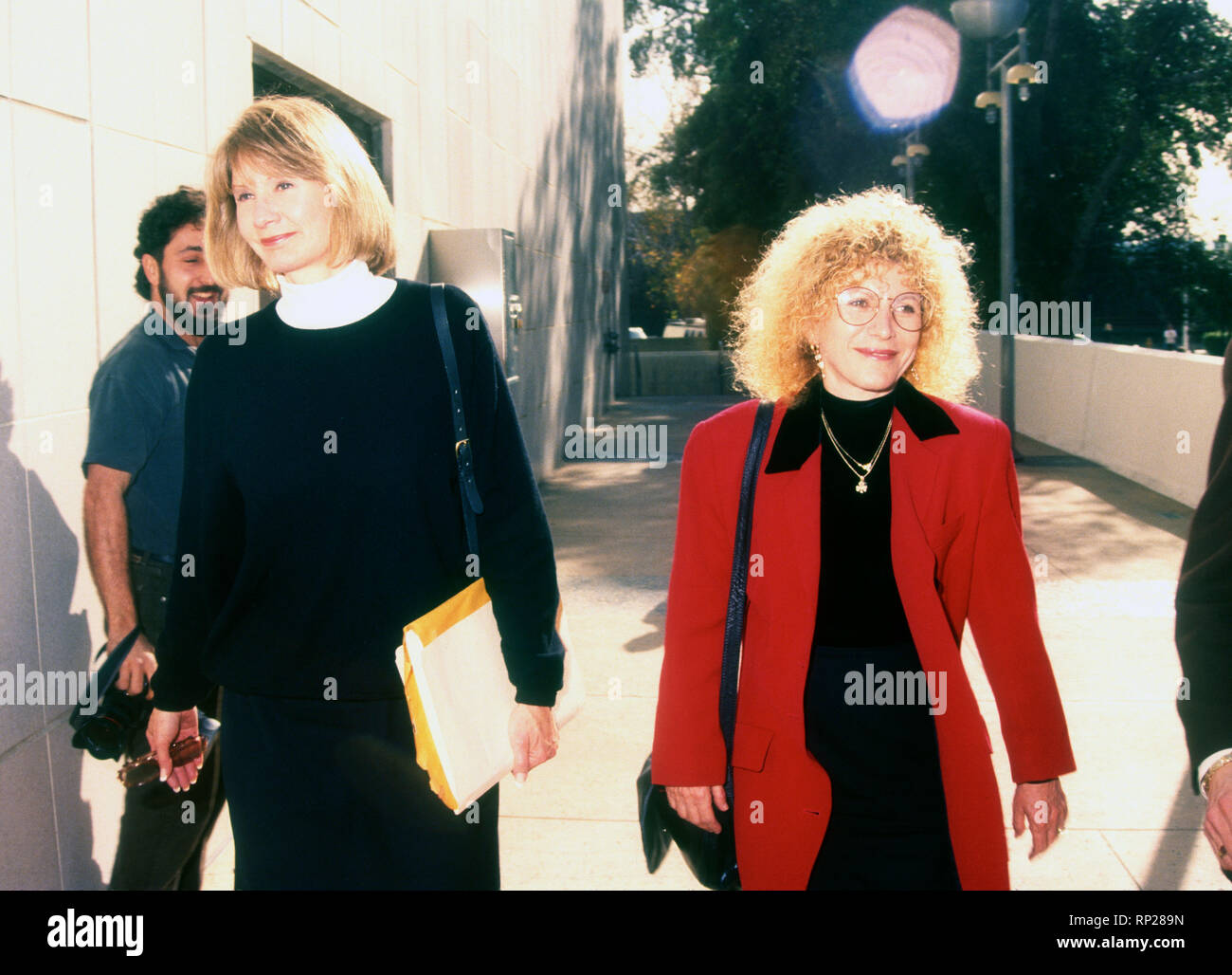 VAN NUYS, CA - JANUARY 13: Lyle Menendez defense attorney Jill Lansing ...