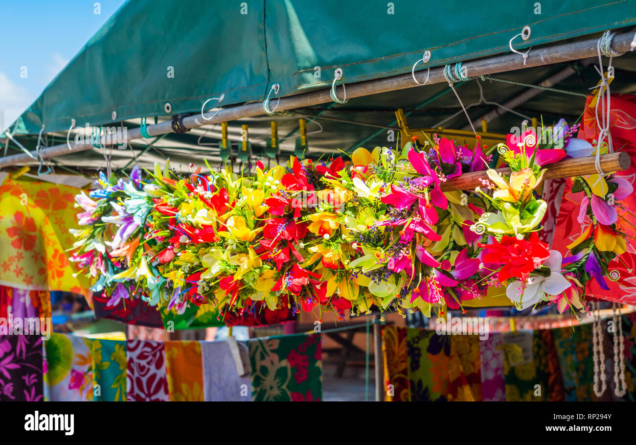 Flower cook islands hi-res stock photography and images - Alamy