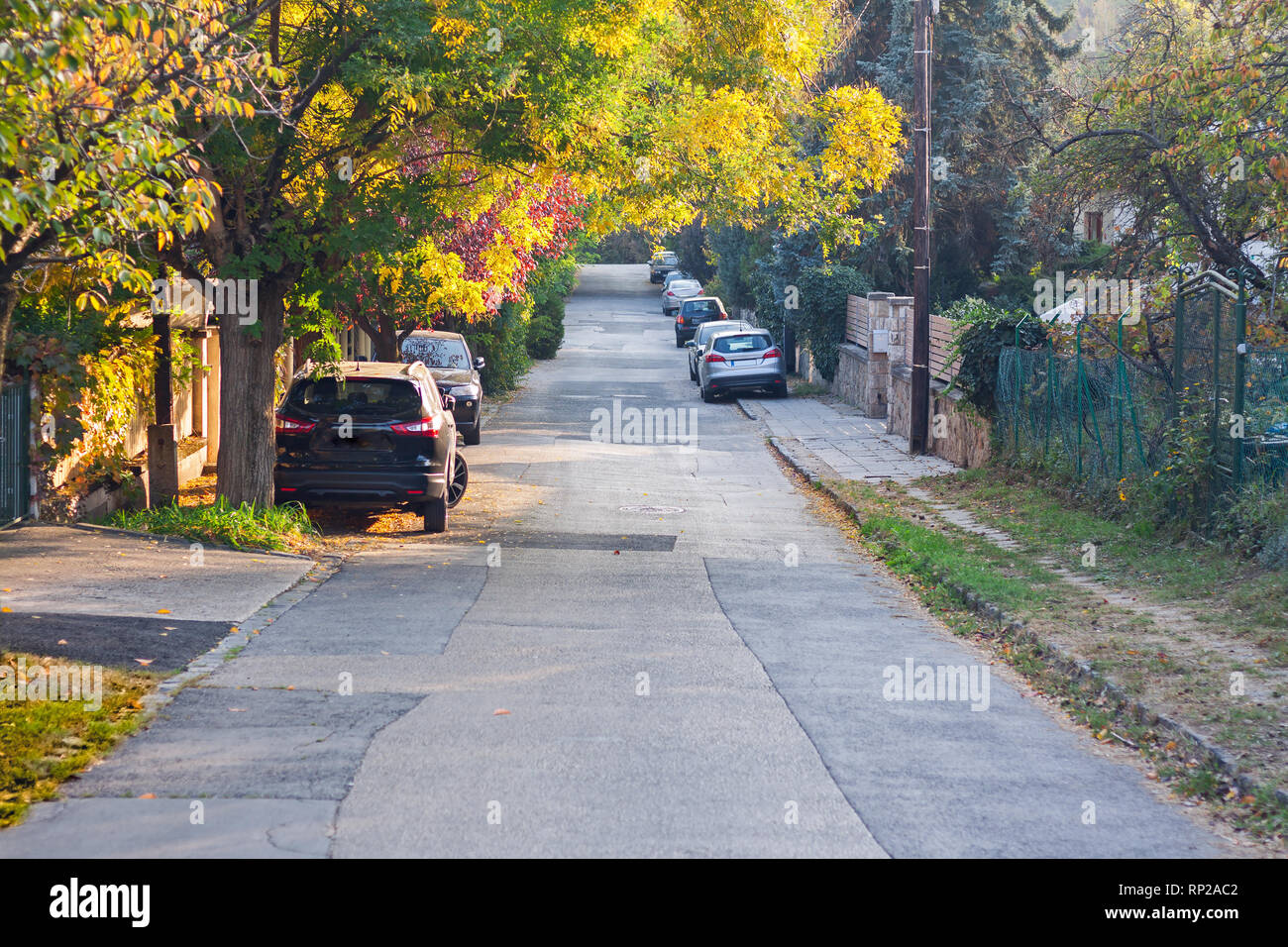 Car parking space outside house hi-res stock photography and images - Alamy