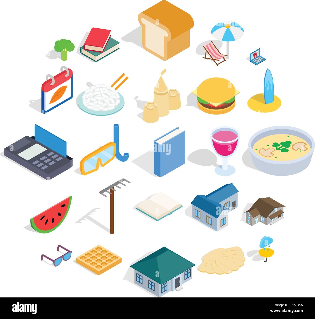 United family icons set, isometric style Stock Vector Image & Art - Alamy