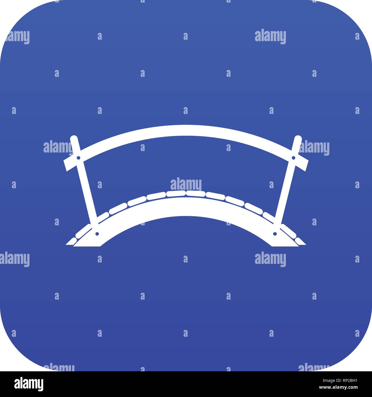 Bridge icon digital blue Stock Vector Image & Art - Alamy