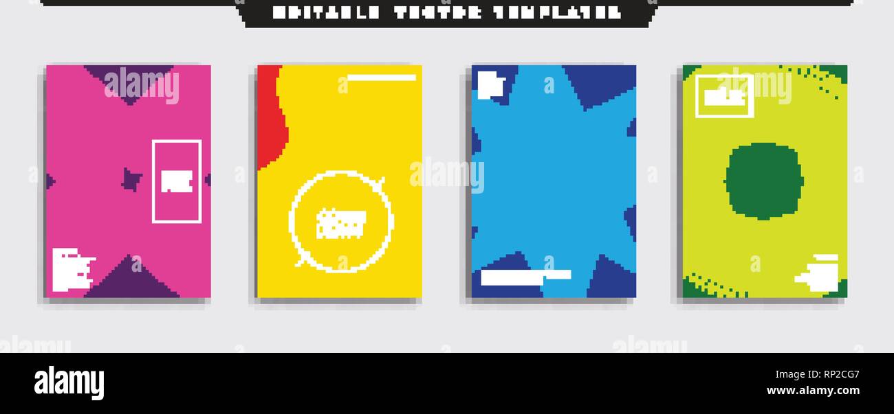 Minimal Vector cover designs. Future Poster template Stock Vector Image ...