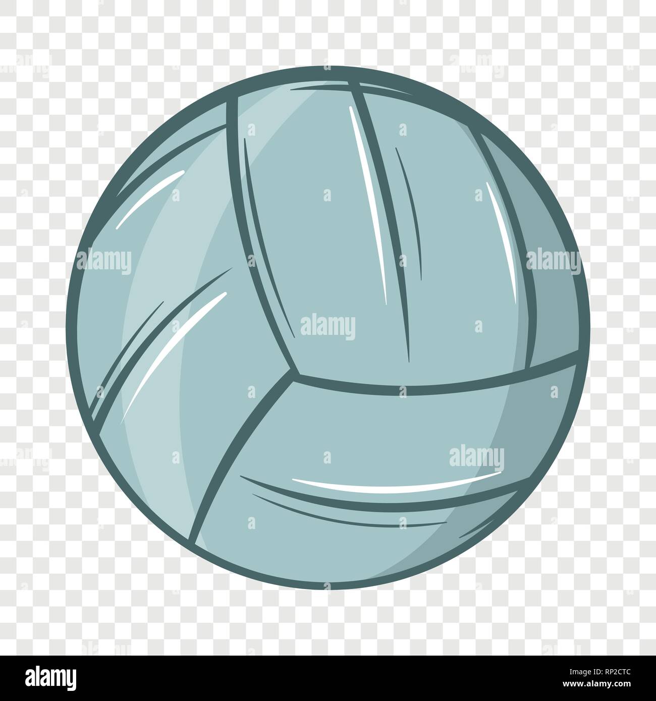 Volleyball icon, cartoon style Stock Vector Image & Art - Alamy