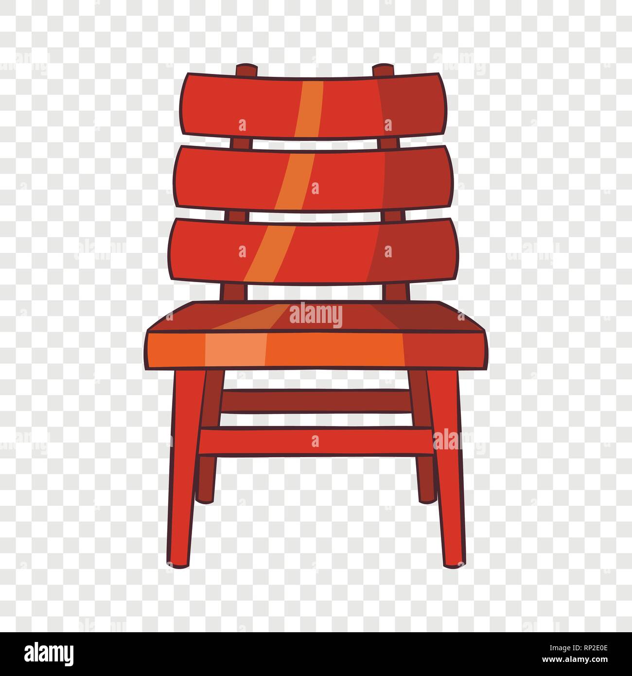 Chair icon, cartoon style Stock Vector Image & Art - Alamy