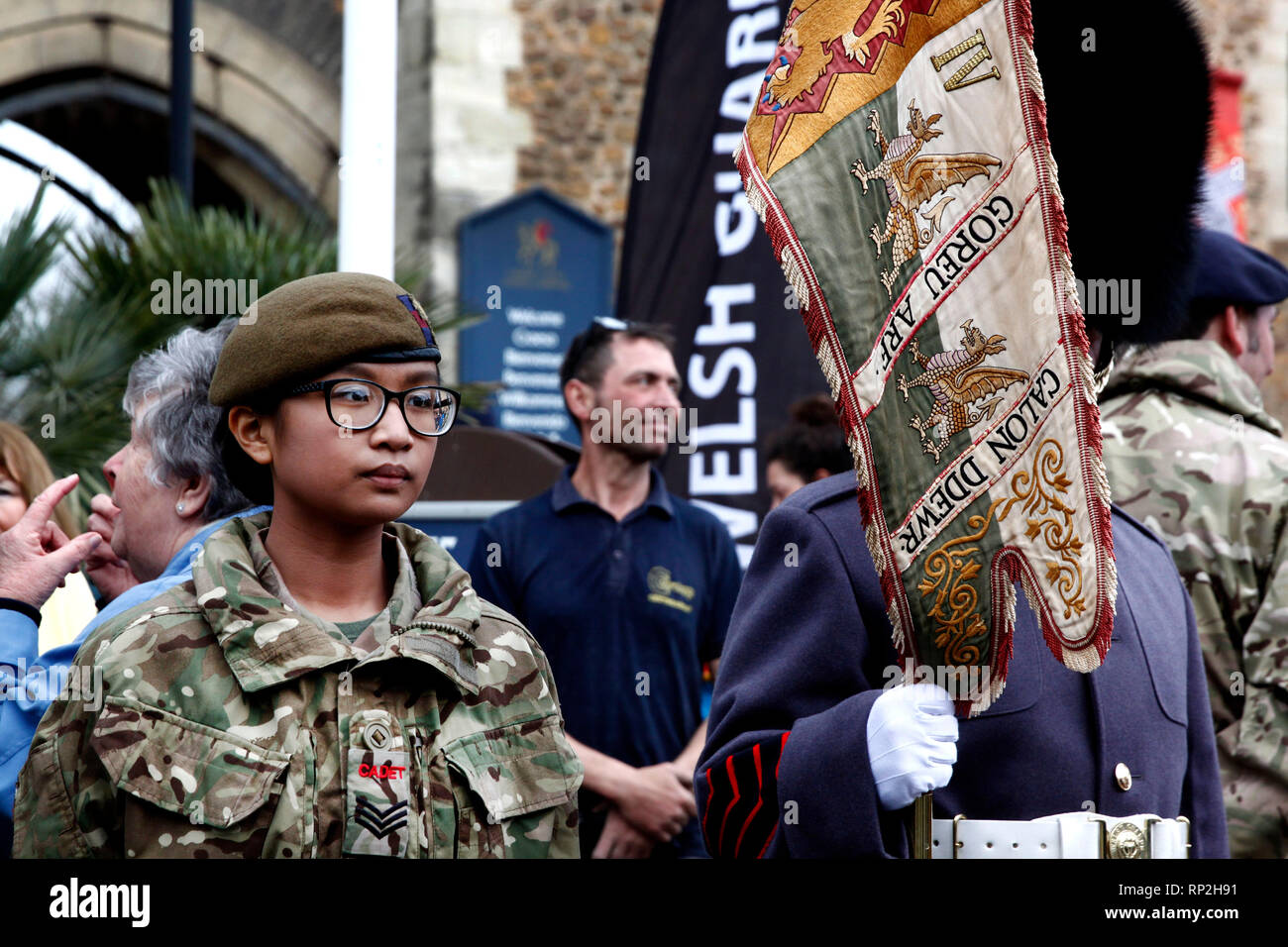 Royal welsh army band hi-res stock photography and images - Alamy