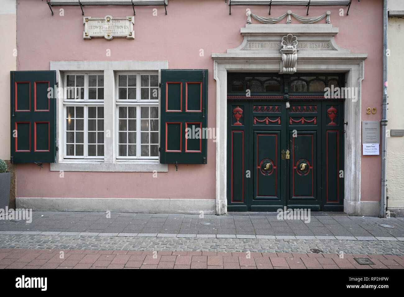 Beethoven house bonn germany birthplace hi-res stock photography and ...