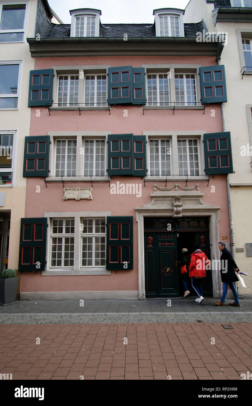 Beethoven house bonn germany birthplace hi-res stock photography and ...