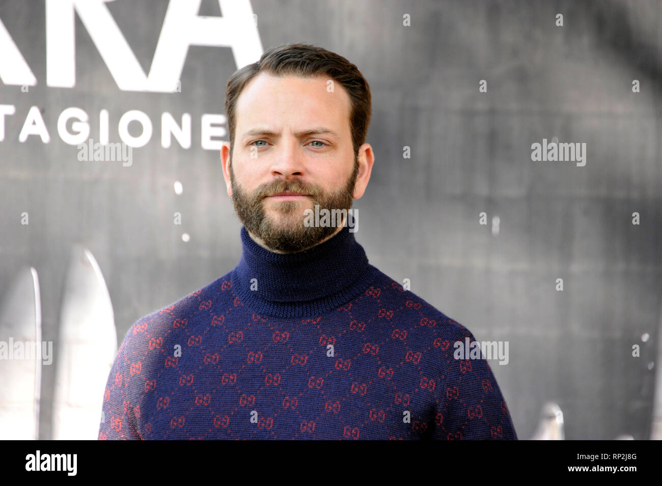 Rome, Italy. 20th Feb, 2019. Rome, Photocall of the Suburra TV series ...