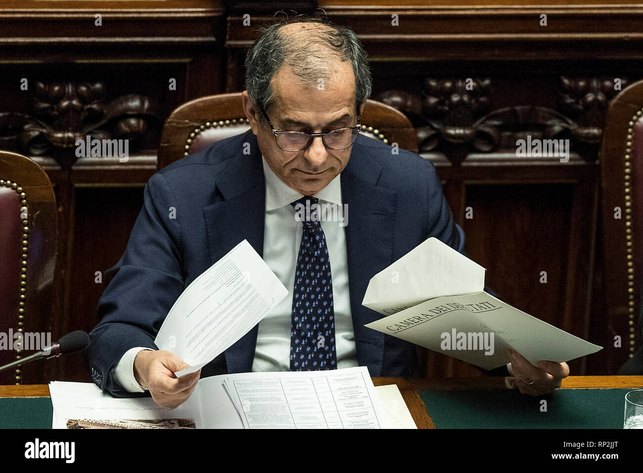 Foto Roberto Monaldo / LaPresse 20-02-2019 Roma Politica Camera dei ...