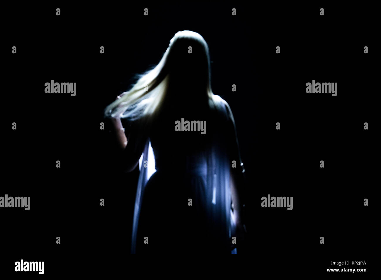 Berlin, Germany. 20th Feb, 2019. Singer Aly Ryan performs at a ...