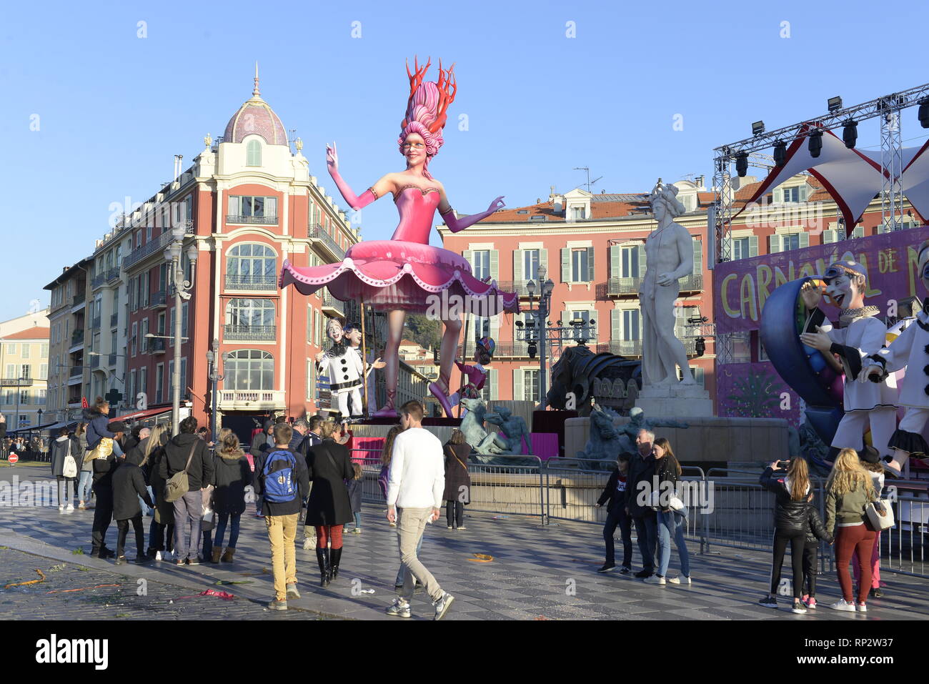 Nice, France. 20th Feb, 2019. February 20th, 2019 - Carnival of Nice ...