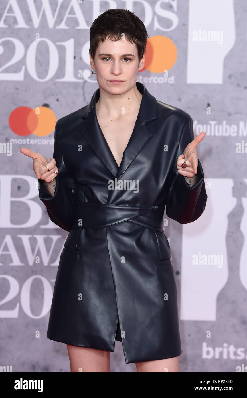 LONDON, UK. February 20, 2019: Heloise Letissier (Christine & the ...