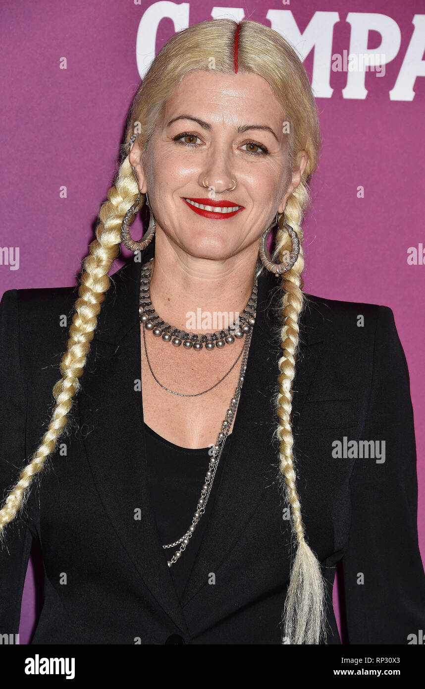 BEVERLY HILLS, CA - FEBRUARY 19: Trish Summerville arrives at the 21st ...