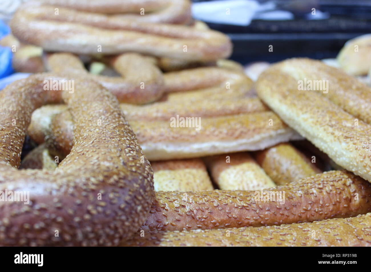 Organic produce tropical fruits, dried fruits, olives, kanafer Stock ...