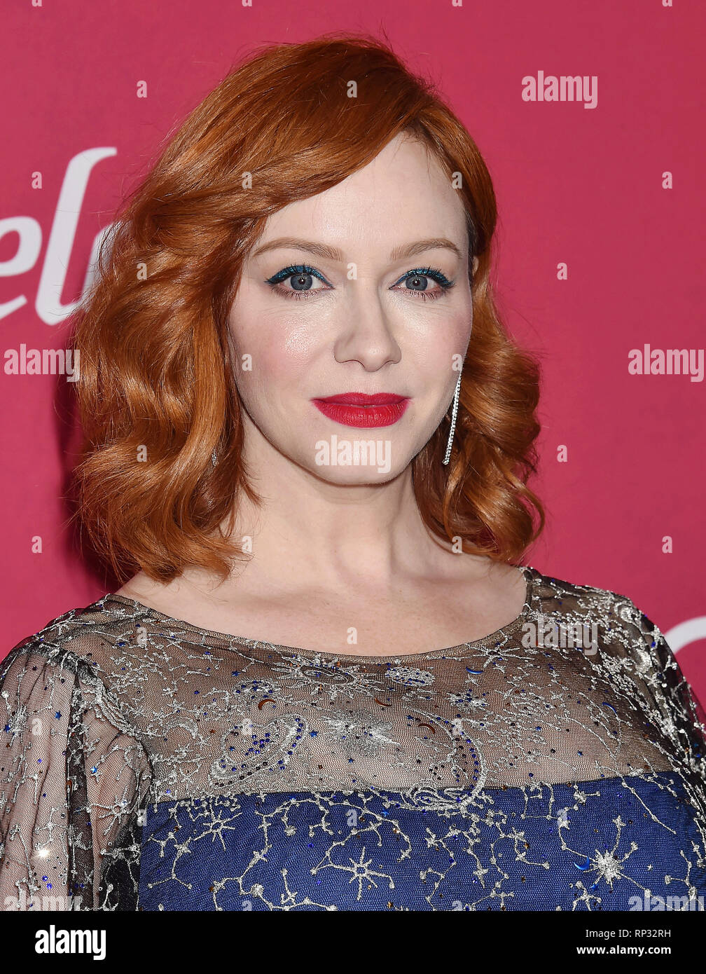 BEVERLY HILLS, CA - FEBRUARY 19: Christina Hendricks arrives at the ...