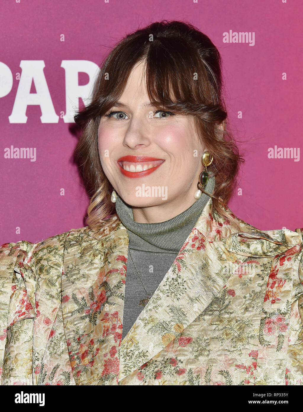 BEVERLY HILLS, CA - FEBRUARY 19: Natasha Newman-Thomas arrives at the ...