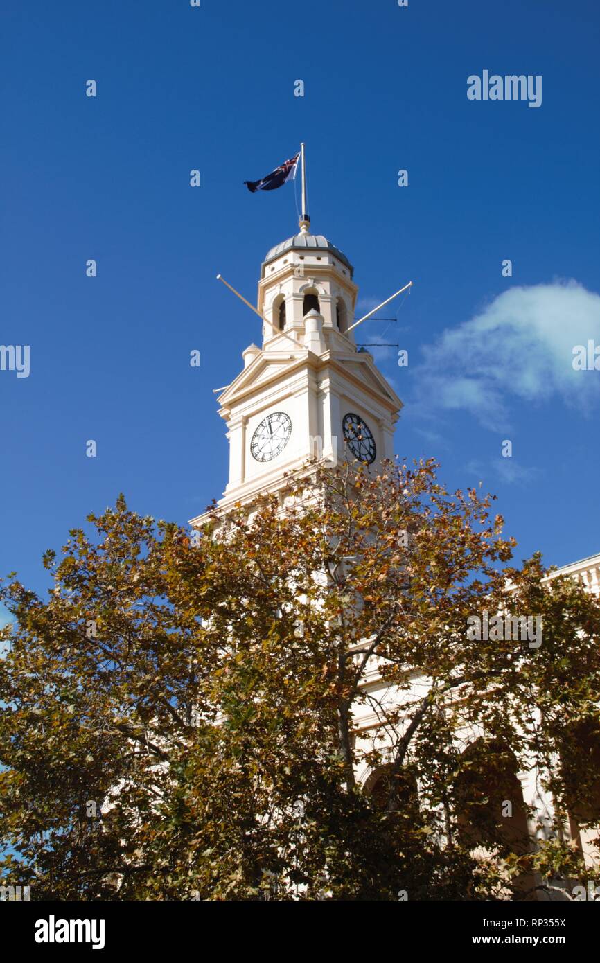 Australia melbourne clock tower old hi-res stock photography and images ...