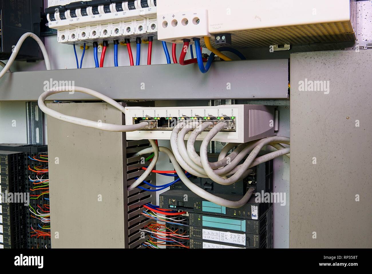 Electrical cubicle panel board hi-res stock photography and images - Alamy