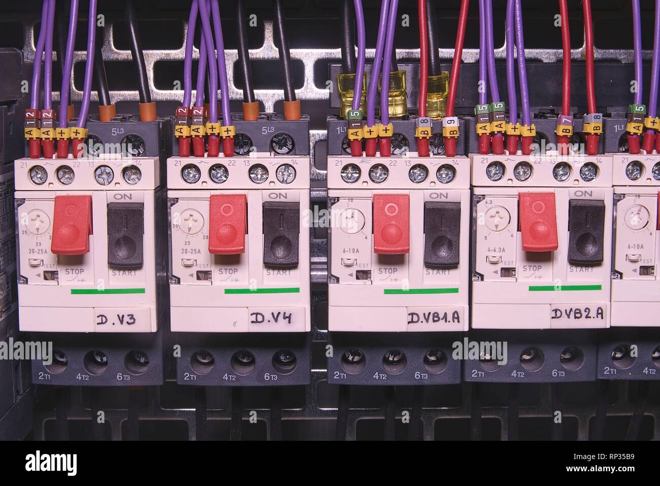 Electrical cubicle panel board hi-res stock photography and images - Alamy