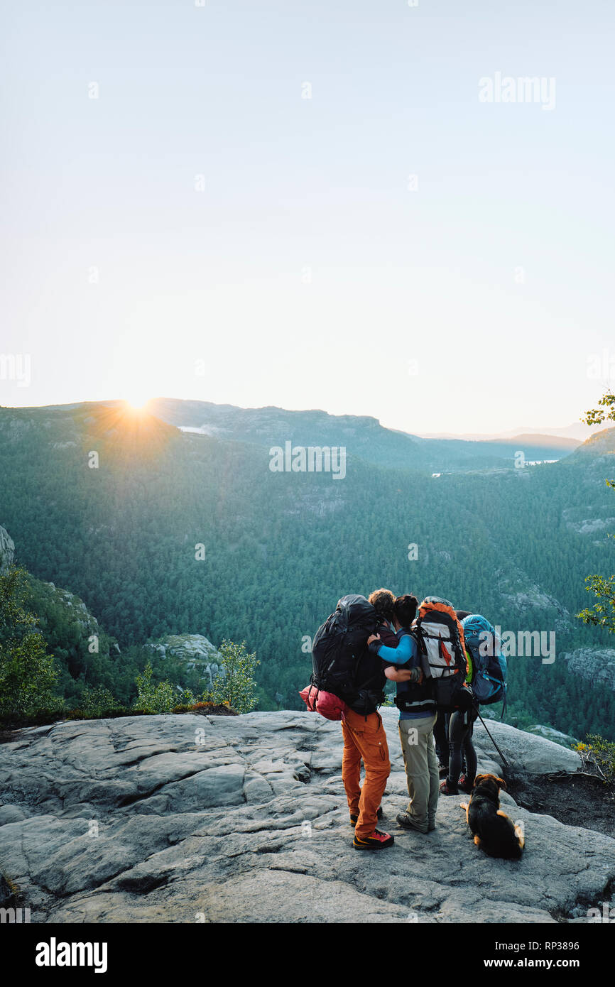 Pulpit rock walking hi-res stock photography and images - Alamy