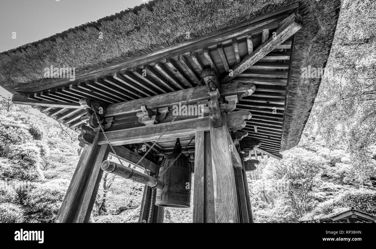 Japanese Temple Bell Tower High Resolution Stock Photography and Images ...