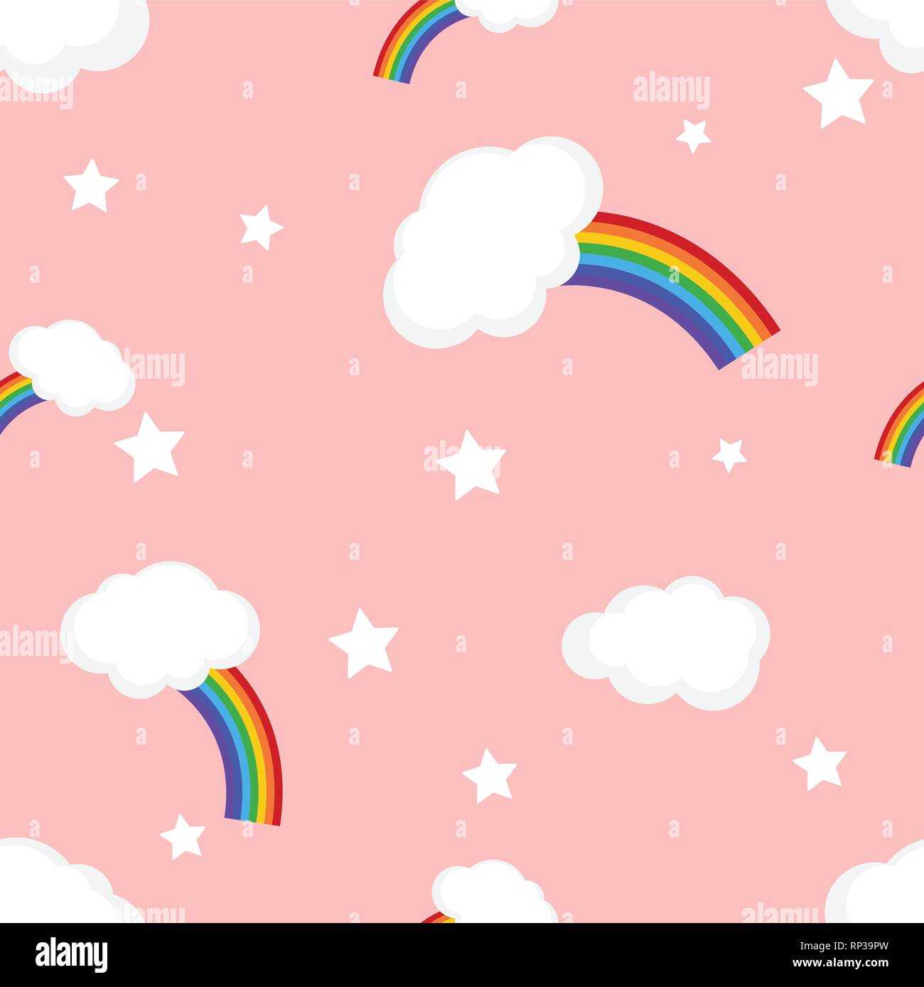 Rainbow vector art hi-res stock photography and images - Alamy