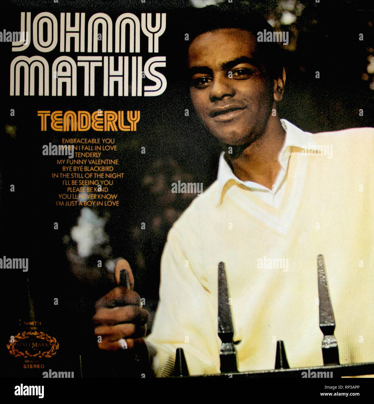 Johnny mathis album cover hi-res stock photography and images - Alamy
